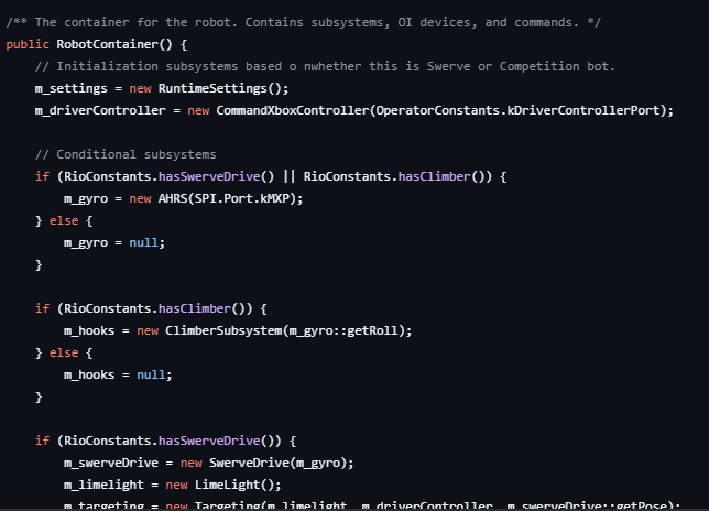 Lesson 4 - Robot Container Basics - WPILib Learning